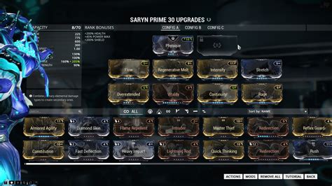 Saryn Prime Build Help Me Improve It Please Rwarframe