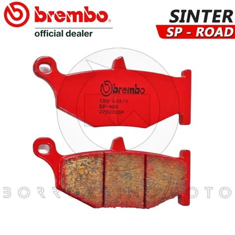 PASTIGLIE FRENO POSTERIORI BREMBO SP SINTER 07SU32SP Per SUZUKI GSX R