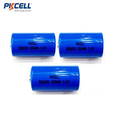 Er14250 Saft Er14250-3pt Er14250m 1 2aa Xl-505f 3.6v 1200mah 1.2ah ...
