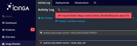 Api Request Failed Stage Creation Failed Restapiresponsephp113