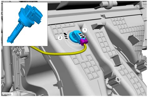 Lincoln Nautilus Driver Side Footwell Air Discharge Temperature