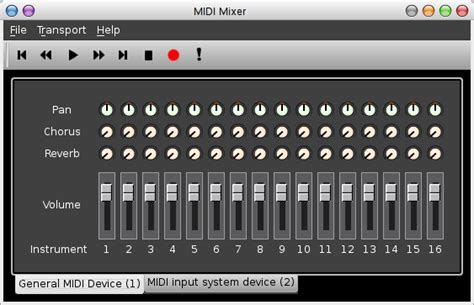 Docmidimixerwindow En Rosegarden Wiki