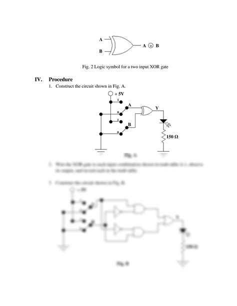Solution Electric Engineering Logic Circuit Xor Gate Studypool