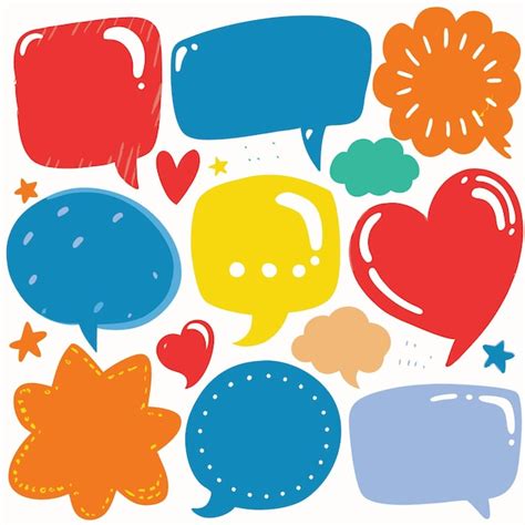 Bubble Doodles Premium Ai Generated Vector