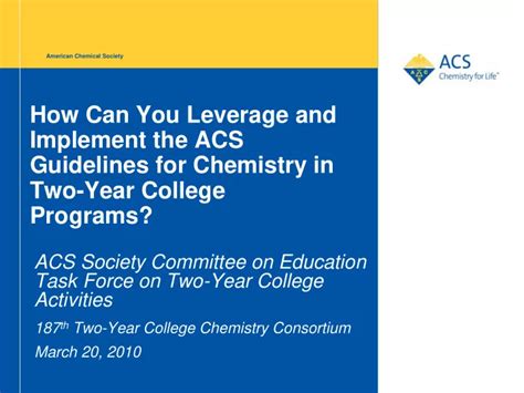 Ppt How Can You Leverage And Implement The Acs Guidelines For
