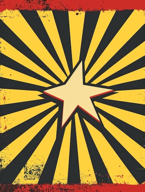 Premium Photo Yellow Starburst