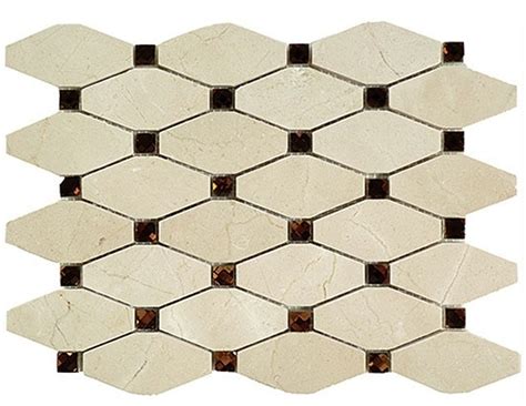 Aquatica Glass Aq 2005 Atlantis Rhomboid Diamond Oval Glass Tile