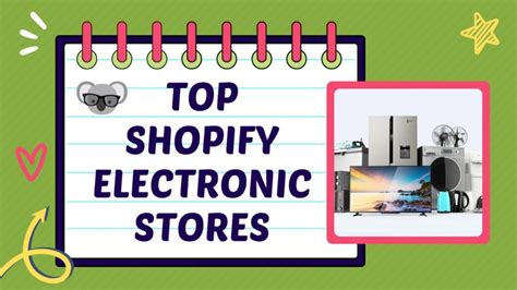 Top 20 Shopify Electronics Stores Koala Apps