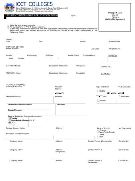 Icct 2016 Sip Application Form Pdf