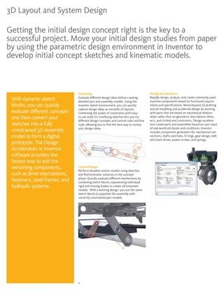 Inventor Detail Brochure PDF Graphics Software Computer