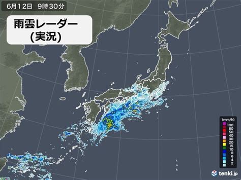 近畿や東海に活発な雨雲 所々で激しい雨 大平洋側を中心に浸水害に注意｜愛媛新聞online