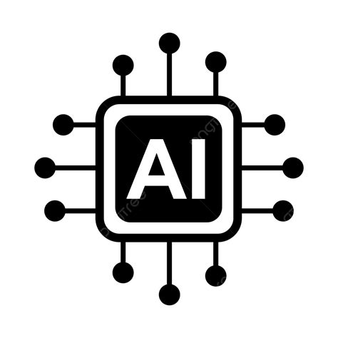 Ai Human Intelligence Technology Chip Black And White Picture Ai