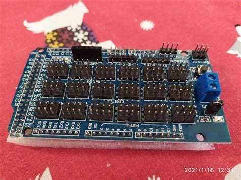Mega Sensor Shield V20 Expansion Board For Atmega 2560 R3 Geekcreit