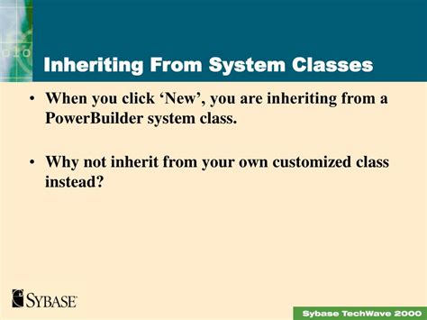 Ppt Ia353 Using Custom Class Objects In Powerbuilder Powerpoint