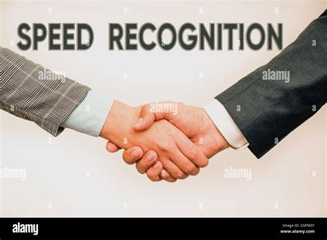 Sign Displaying Speed Recognition Business Approach Technology Used To Detect And Recognize