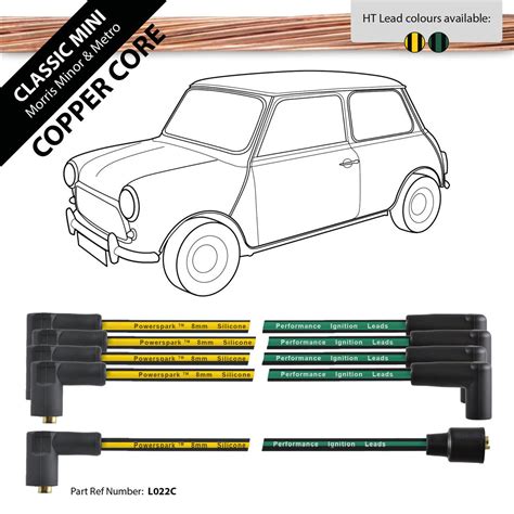 Classic Mini Performance Copper Ht Leads 7mm Or 8mm