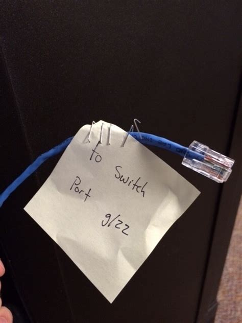 Cable Labelinglabeler Advice Networking Spiceworks Community