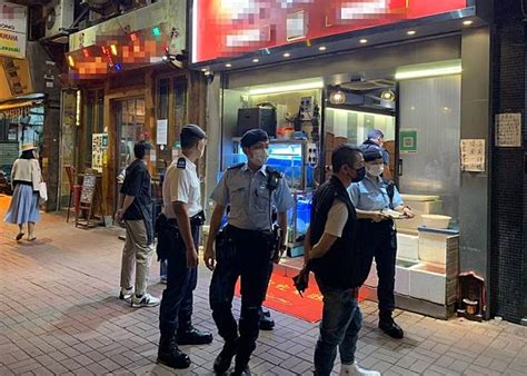 跨部門旺角反罪惡拘2男女 10人遭罰款票控 Oncc 東網 Line Today