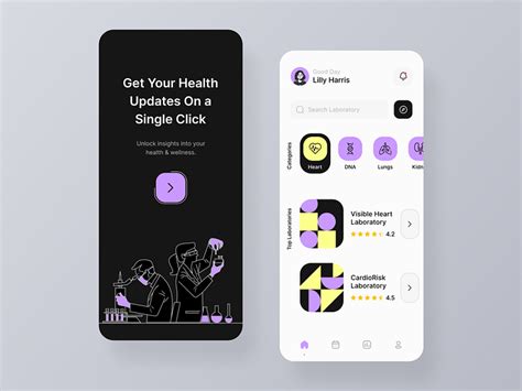 Medical Lab Test Result App Ui By Mqos Uiux For Multiqos On Dribbble