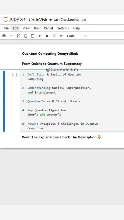 Quantum Computing Demystified From Qubits To Quantum Supremacy Qubits