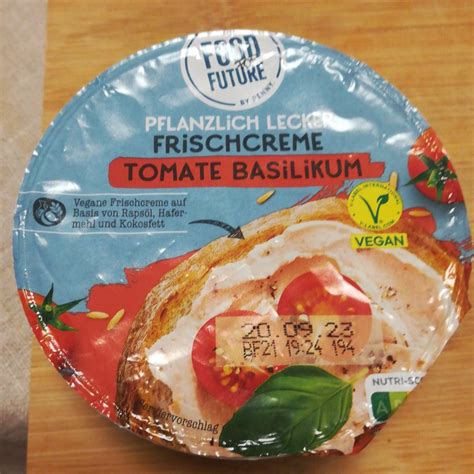 Pflanzlich Lecker Frischcreme Tomate Basilikum Food For Future