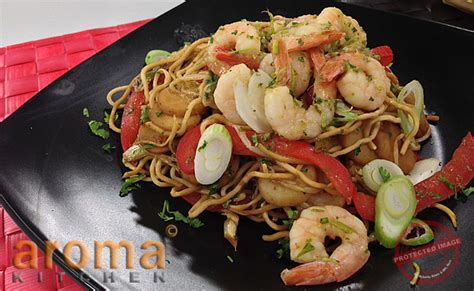 Tiger Prawn And Coriander Stir Fry Aceline