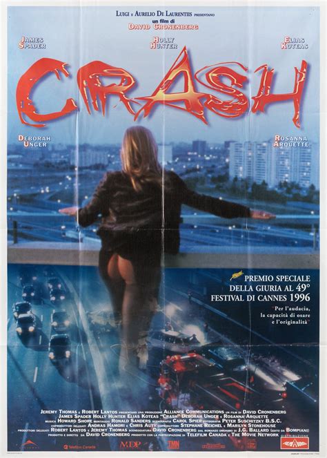 Crash Original 1997 Italian Due Foglio Movie Poster Posteritati Movie