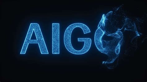 Aigc Concepto Logo De Aigc 3d Representación 34878449 Vídeo De Stock En Vecteezy