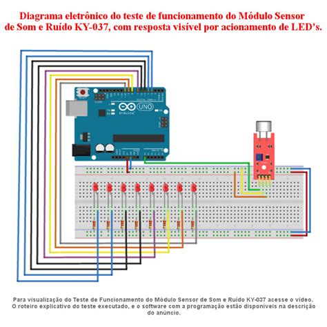 Módulo Sensor de Som Ruído KY 037