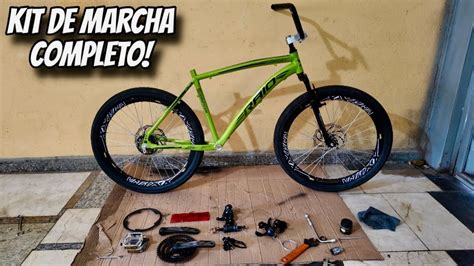 DEU TRABALHO NA HORA DA MONTAGEM DAS MARCHA NA BIKE YouTube