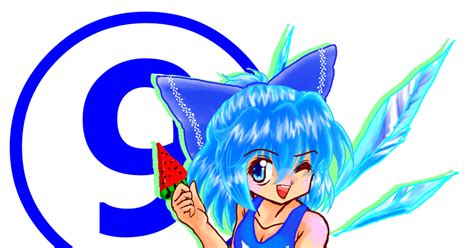 東方 初描きチルノ「やっぱり暑い時にはアイスよねッ！」 狸野 ポン太（しかのこうへい）のイラスト Pixiv