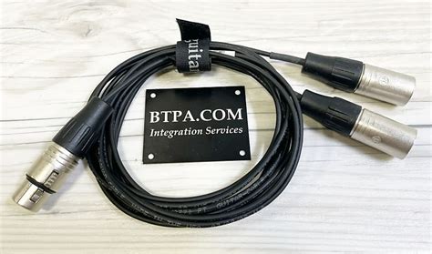 Best Tronics Pro Audio 6 Ft 3 Pin Xlr Female To Dual Xlr Male Reverb