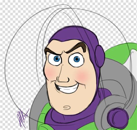 Buzz Lightyear Face Drawing