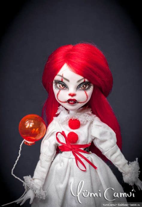 Ooak Monster High It Pennywise Doll Bratz Doll Ooak Dolls Barbie