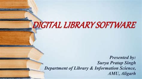 Digital Library Software Pptx