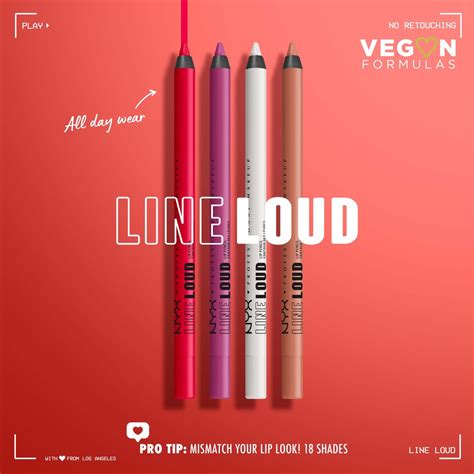 Nyx Professional Makeup Line Loud Lip Pencil Lllp10 Stay Stuntin