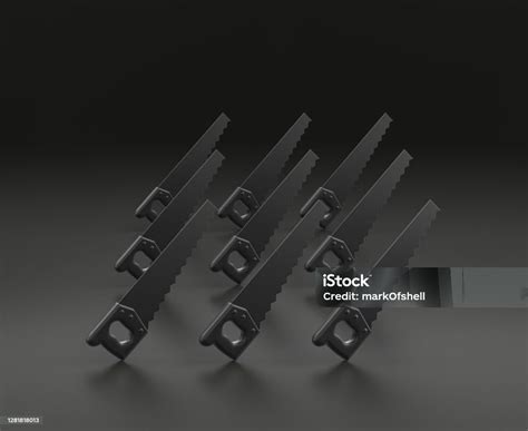 검은 색 배경에 어두운 회색 손톱 단일 색상 워크샵 도구 3d 렌더링 Diy에 대한 스톡 사진 및 기타 이미지 Diy 건설