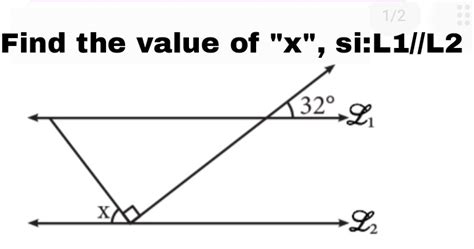 Solved Find The Value Of X Sil1l2 Math