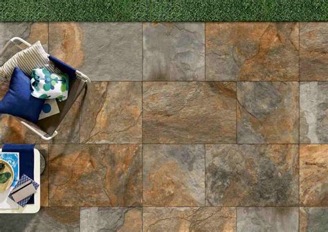 Rustic Black Slate 20mm Porcelain Principal Building Supplies