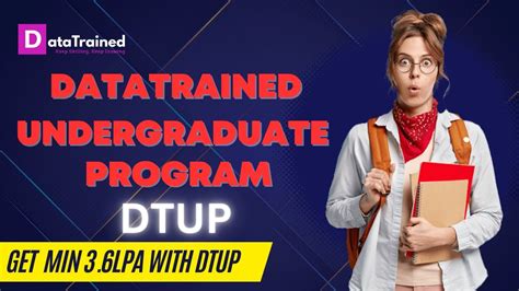 We Are Launching Dtup Datatrained Undergraduate Program Datatrained