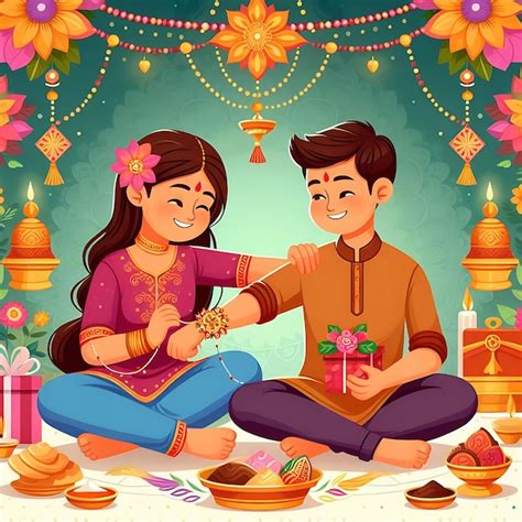 Brother Sister Raksha Bandhan Images Free Download On Freepik