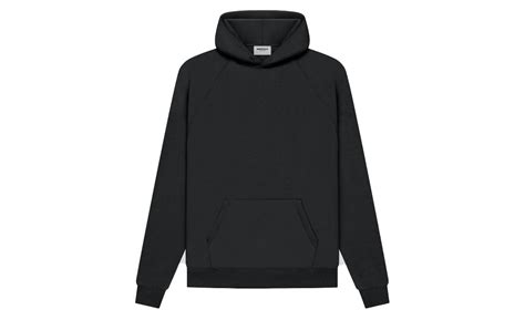 Essentials Pullover Hoodie Black Shoevenue