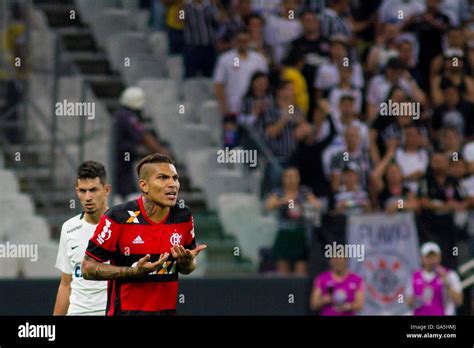 SAO PAULO Brazil 07 03 2016 CORINTHIANS X FLAMINGO Guerrero During The Match Between