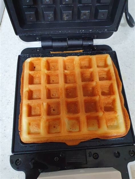 바삭한 아메리칸 와플 만들기