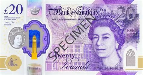 The New £20 Has Been Unveiled And This Is When You Can Get It