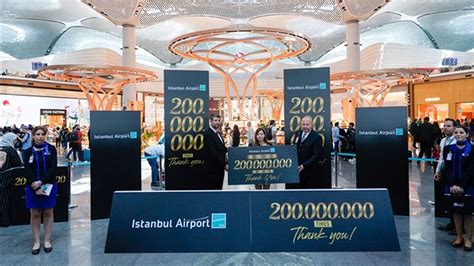 İga Istanbul Airport Hosted Its 200 Millionth Passenger