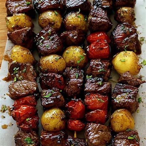 Rosemary Steak Skewers Recipe What To Cook