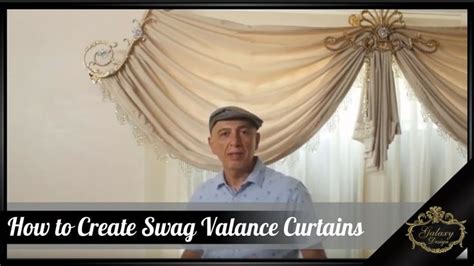 How To Create Swag Valance Curtains 222