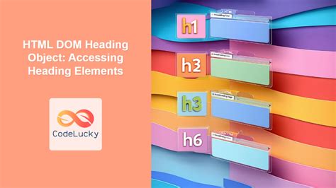 Html Dom Div Object Accessing Division Elements Codelucky