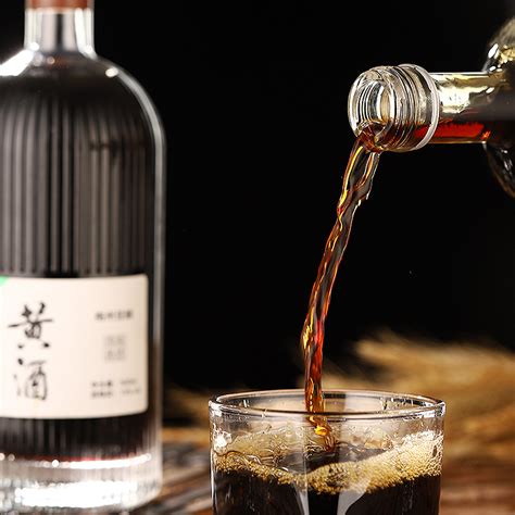 畲坑黄酒五年陈酿瓶装娘酒梅州特产客家火炙老酒甜酒酿黑糯米酒 虎窝淘